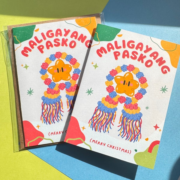 Filipino Christmas Card - Etsy