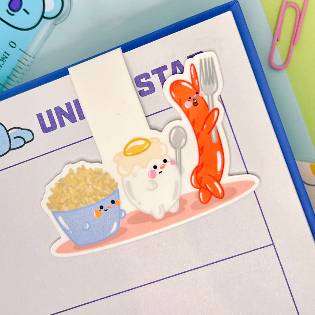 Filipino Hotsilog | Magnetic Bookmark - Etsy