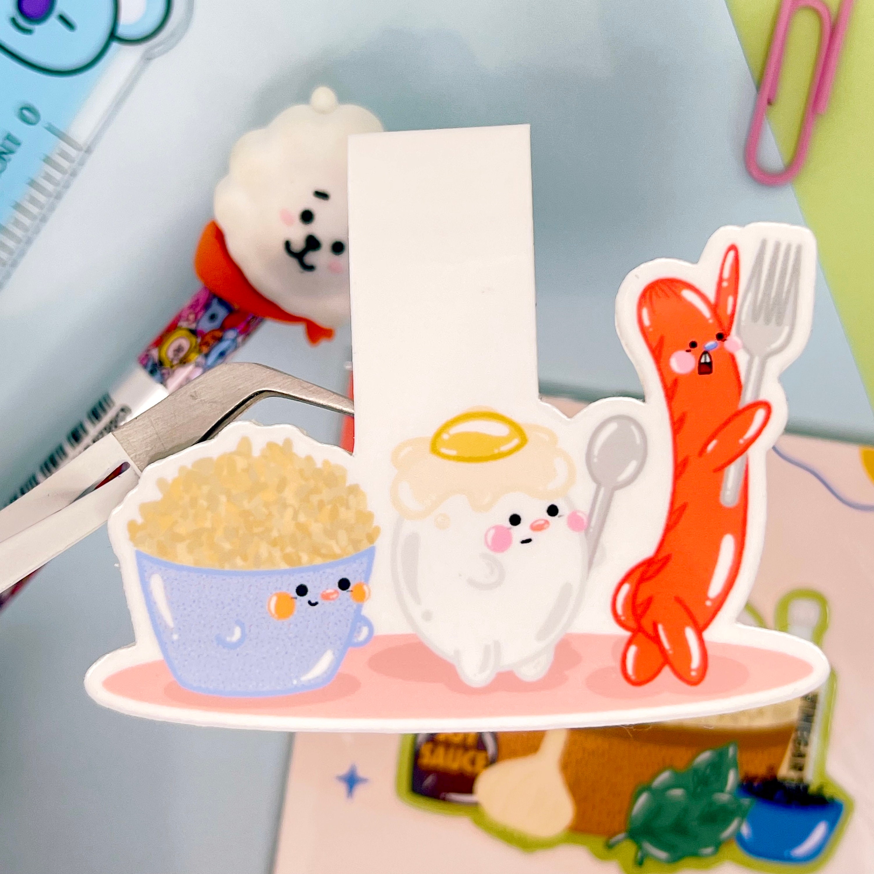Filipino Hotsilog | Magnetic Bookmark - Etsy