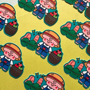 Chon-chon the Lechon | Filipino Sticker | Glossy Sticker | Water ...