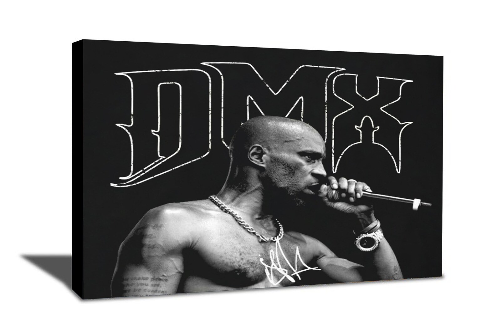 NEW DMX Poster DMX canvasdmx yonkers new york dark man x | Etsy