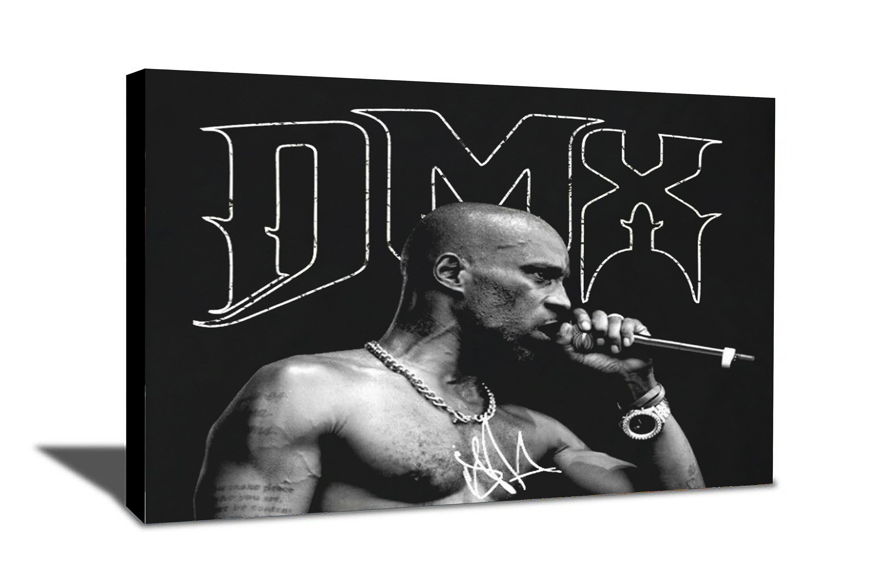 NEW DMX Poster DMX canvasdmx yonkers new york dark man x | Etsy