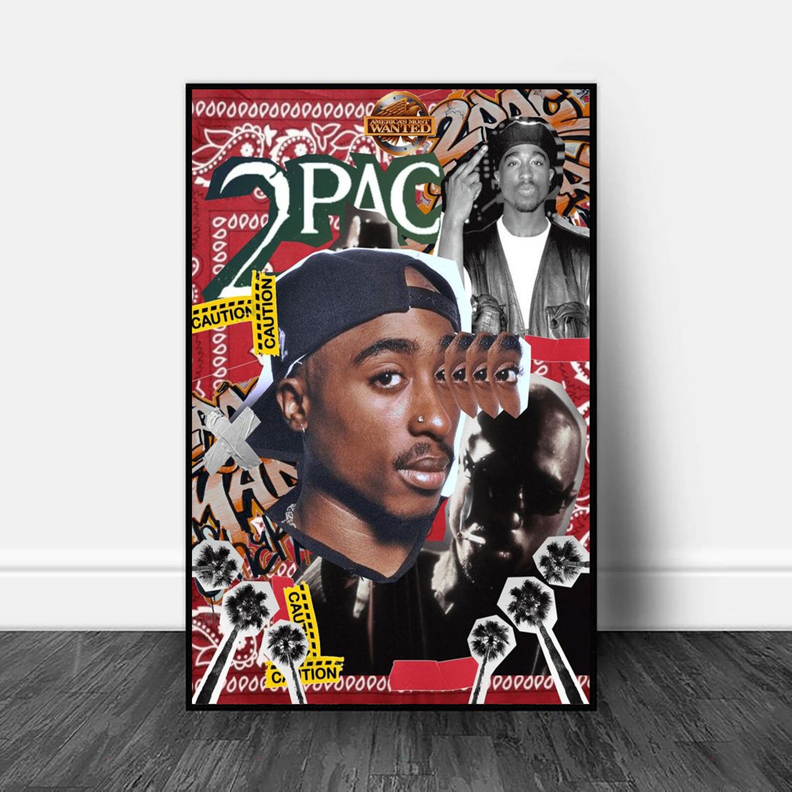 2pac Tupac Poster Tupac Poster Wall Art 2pac Poster Tupac | Etsy
