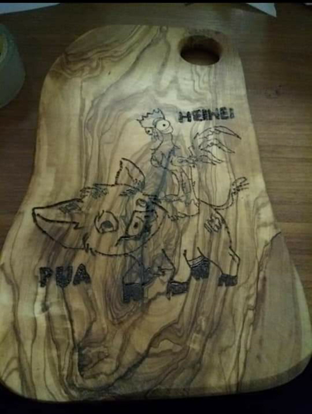 Heihei and Pua Board - Etsy