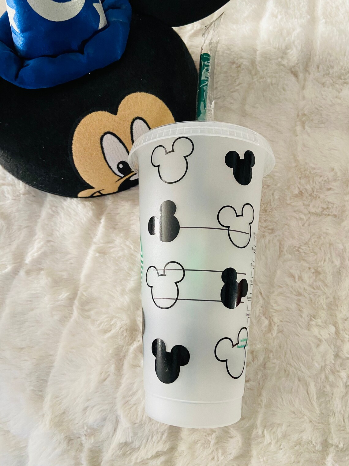 Mickey Mouse Inspired Starbucks Cup castle Minnie gifts | Etsy