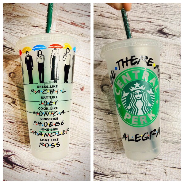 Friends Starbucks Cup - Etsy