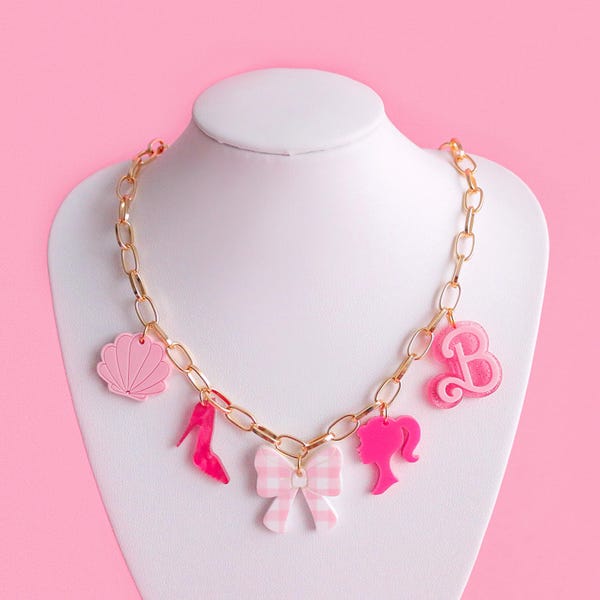 Barbie Charm Bracelet - Etsy