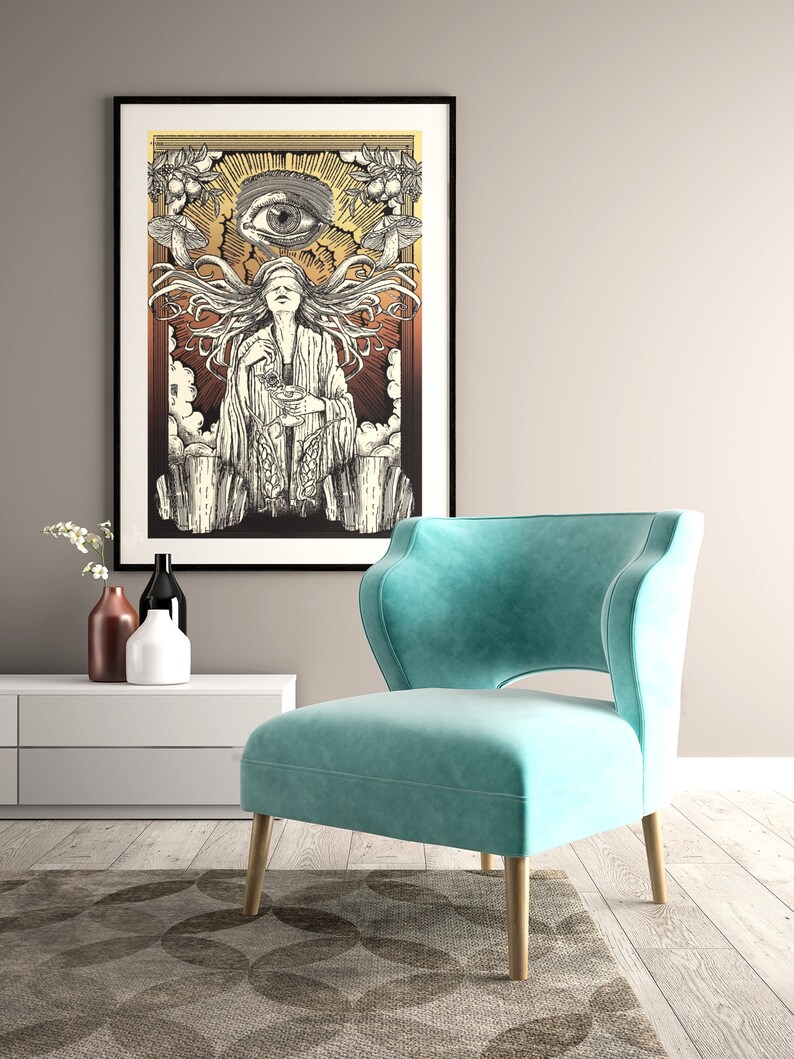 Bakery Vision | Original Handmade Digital Artwork on Matte Vertical ...