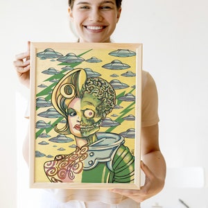 Mars Attacks | Original Handmade Digital Artwork Inspired by Mars ...