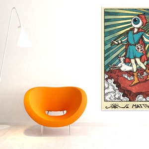 Il Matto the Fool Tarot Series Original Handmade Digital Artwork on ...