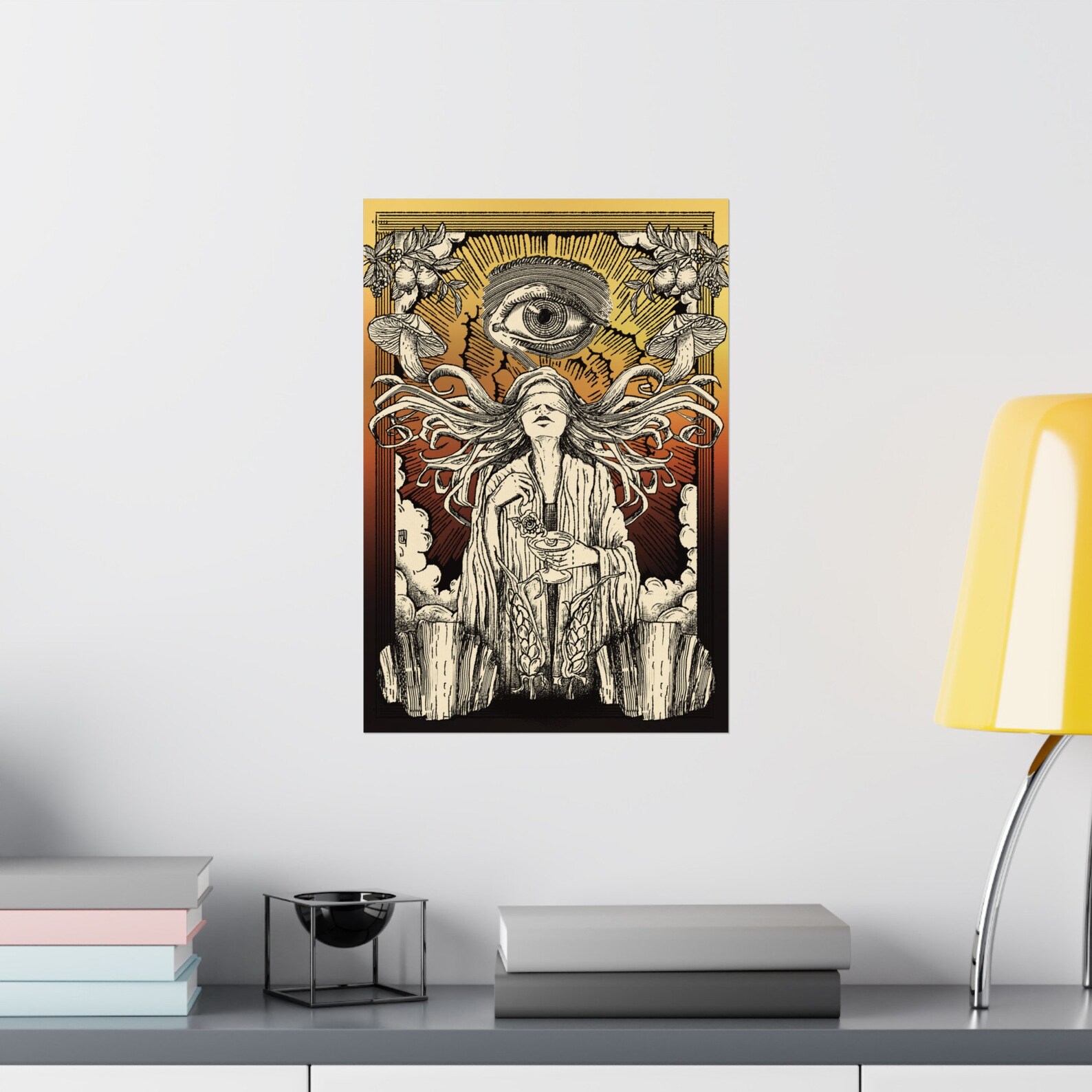 Bakery Vision | Original Handmade Digital Artwork on Matte Vertical ...