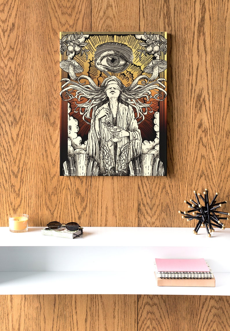 Bakery Vision | Original Handmade Digital Artwork on Matte Vertical ...