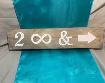 To Infinity and Beyond Sign | Etsy