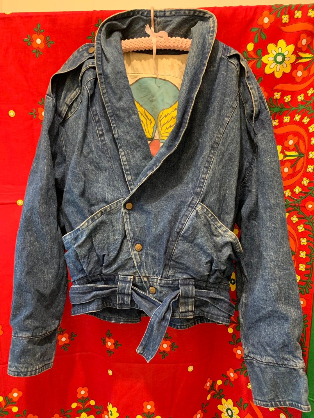 1950s Denim Bomber Jacket ‘jackson Air Corps’ - Etsy