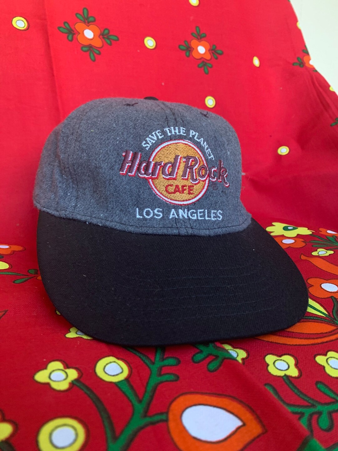 Vintage 90s Hard Rock Cafe LA Cap - Etsy