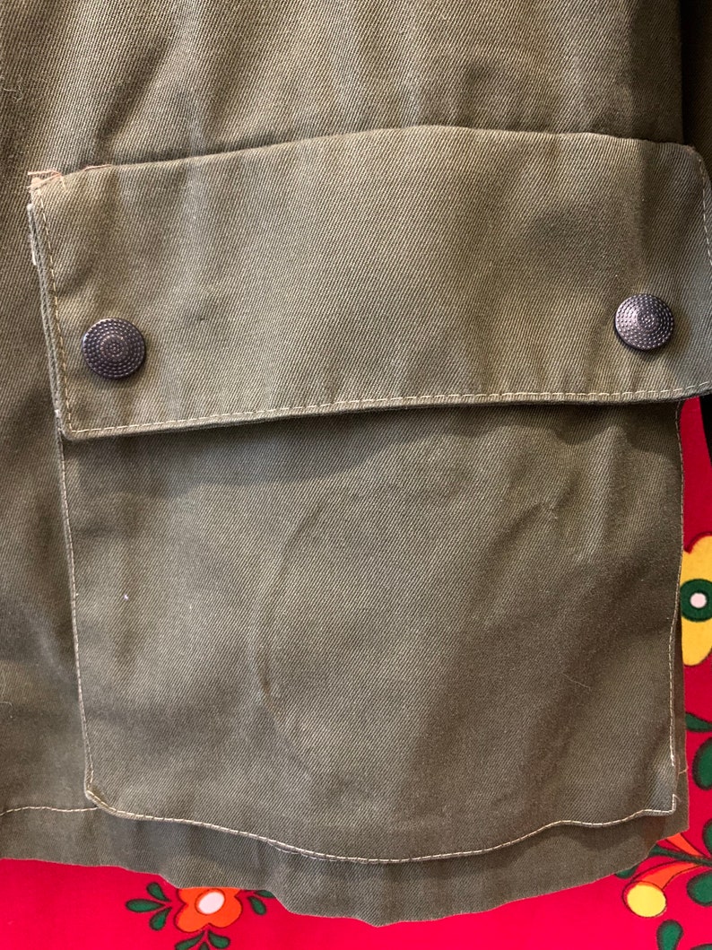 Upcycled Army Surplus Jacket With Studs - Etsy