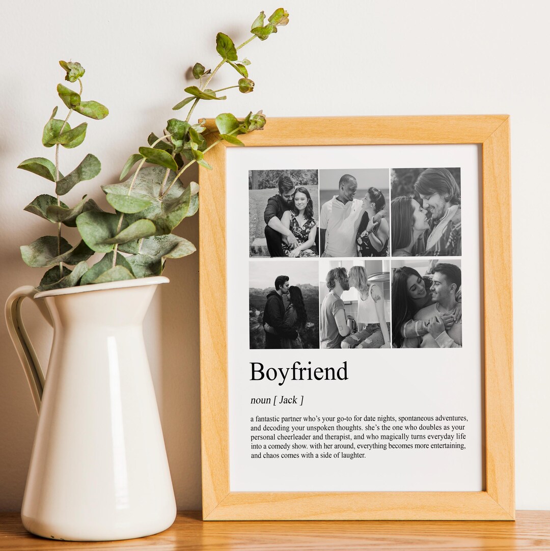 Personalised Boyfriend Definition Print Boyfriend Print, Gift Boyfriend ...