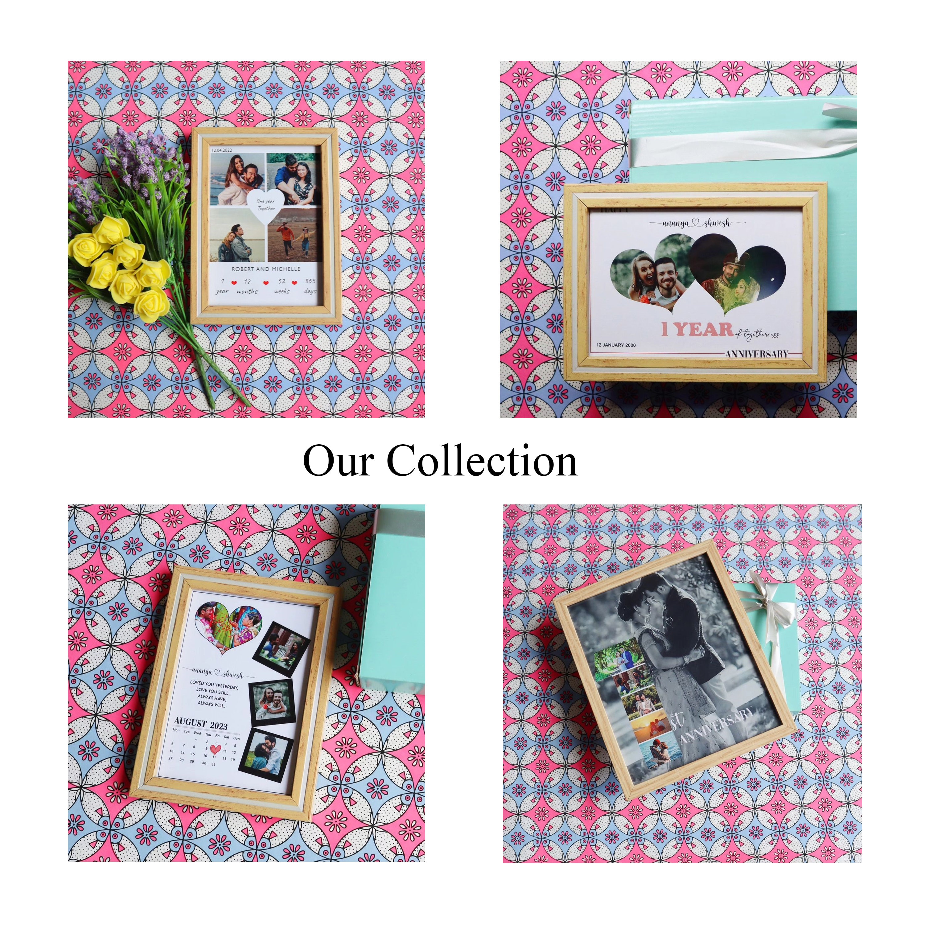 PRINTABLE Custom Name Collage Personalized Photo Collage - Etsy