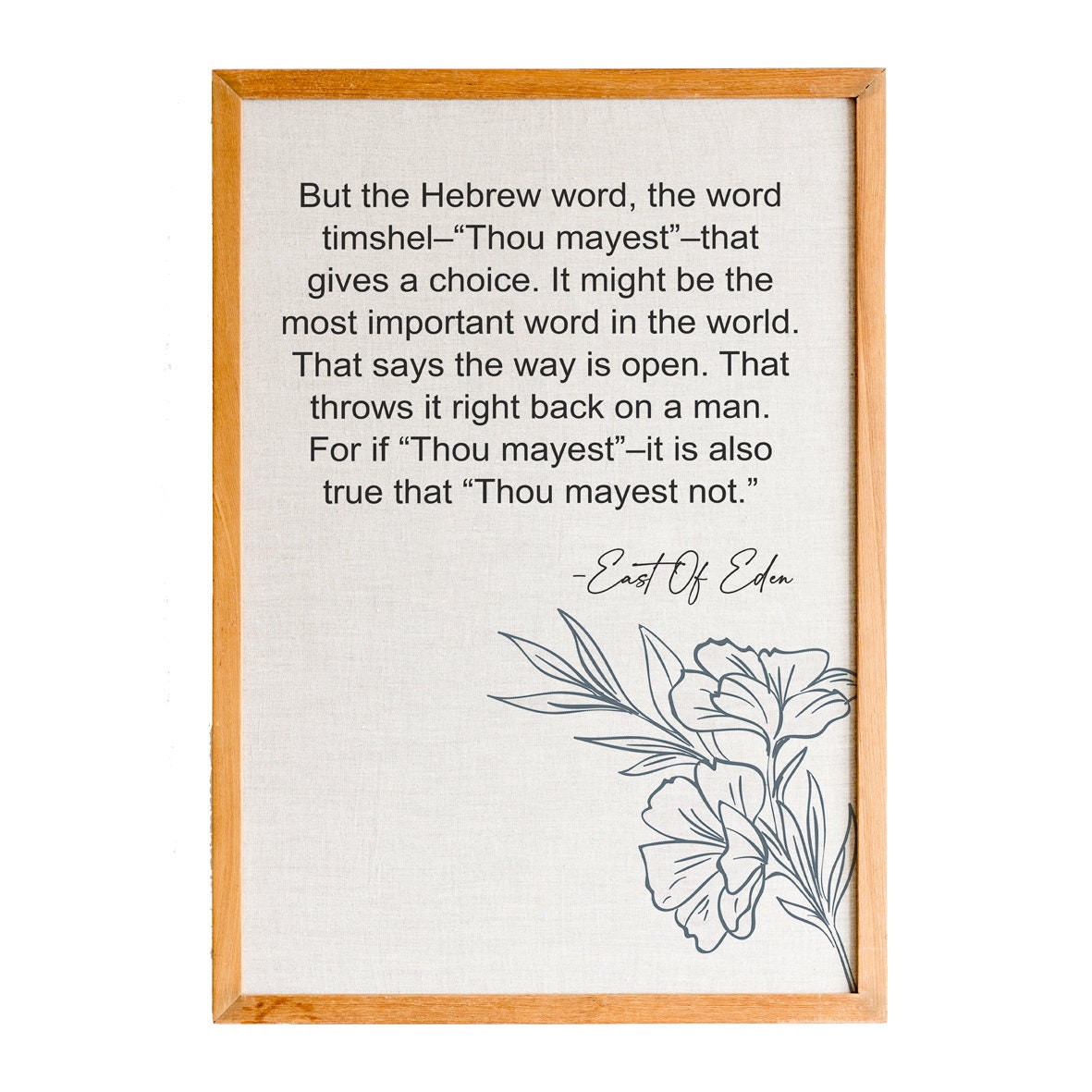 Timshel East Of Eden