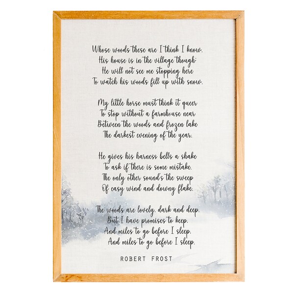 Robert Frost Quote - Etsy