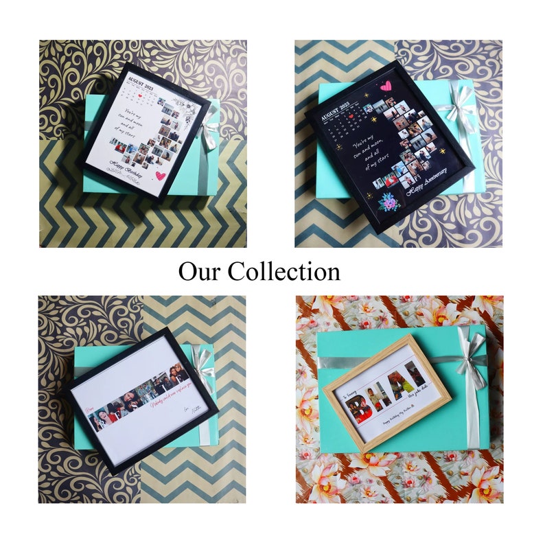 Custom 1st Anniversary Collage 1st Anniversary Gift Photo - Etsy