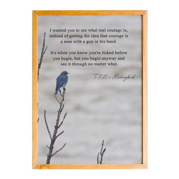 To Kill a Mockingbird Wall Art - Etsy