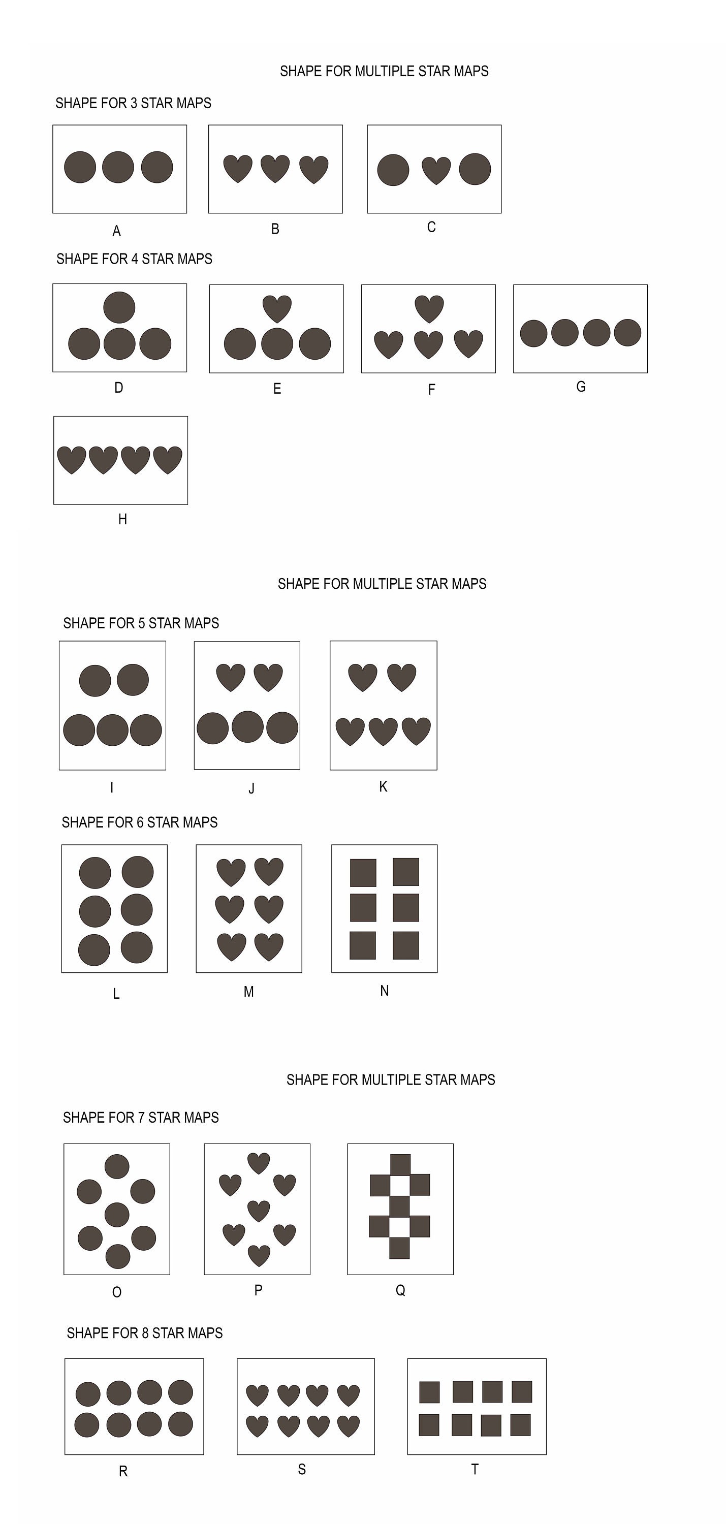 Family Star Map 5 Star Map Star Map Custom Night Sky Map - Etsy Canada