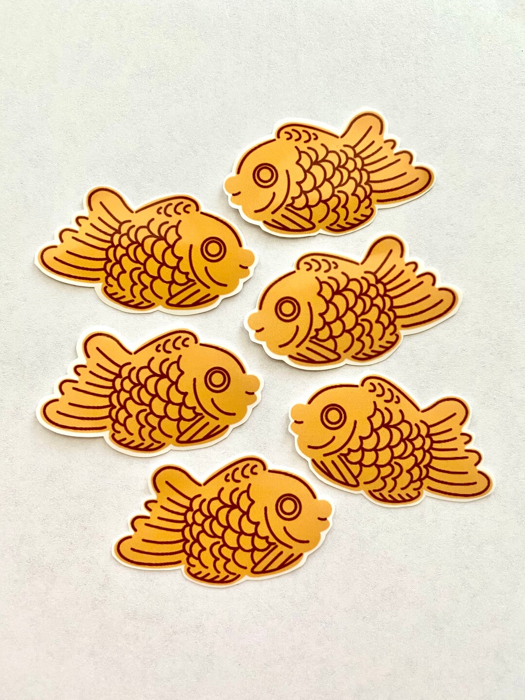 Taiyaki Sticker Set (2), Japanese Food Stickers, Waterproof Vinyl - Etsy