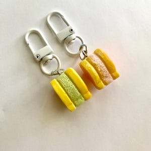 Taiyaki Keychain, Asian Food Keychain, Small Acrylic Keychain, Pet Tag ...