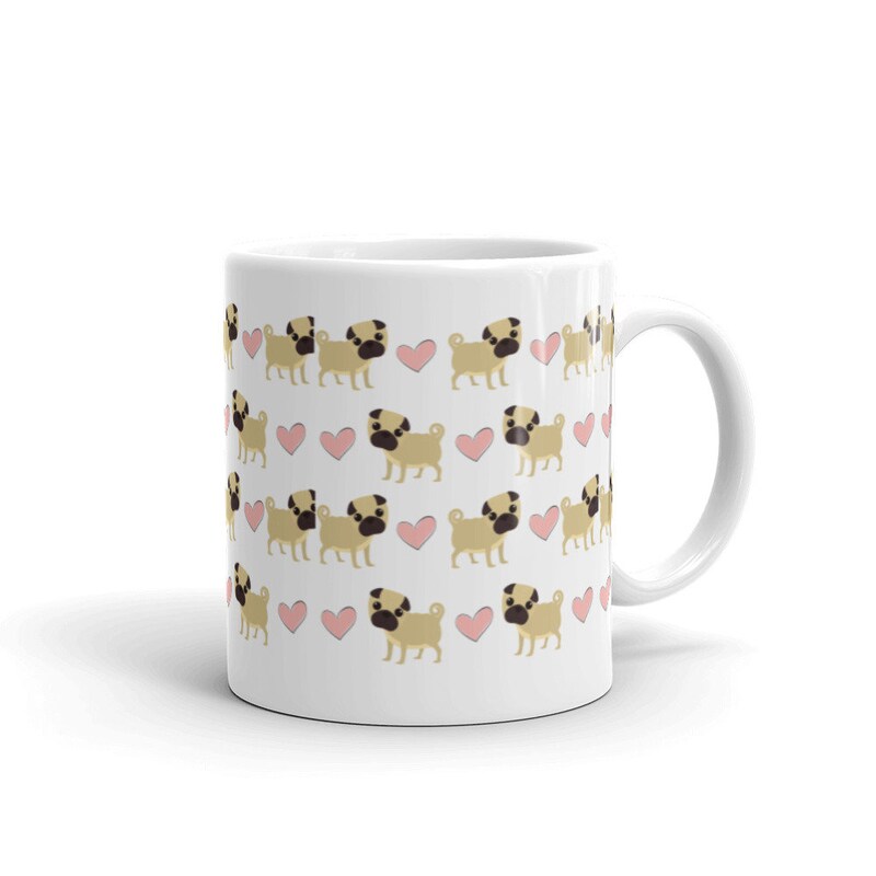 Pug Mugs - Etsy
