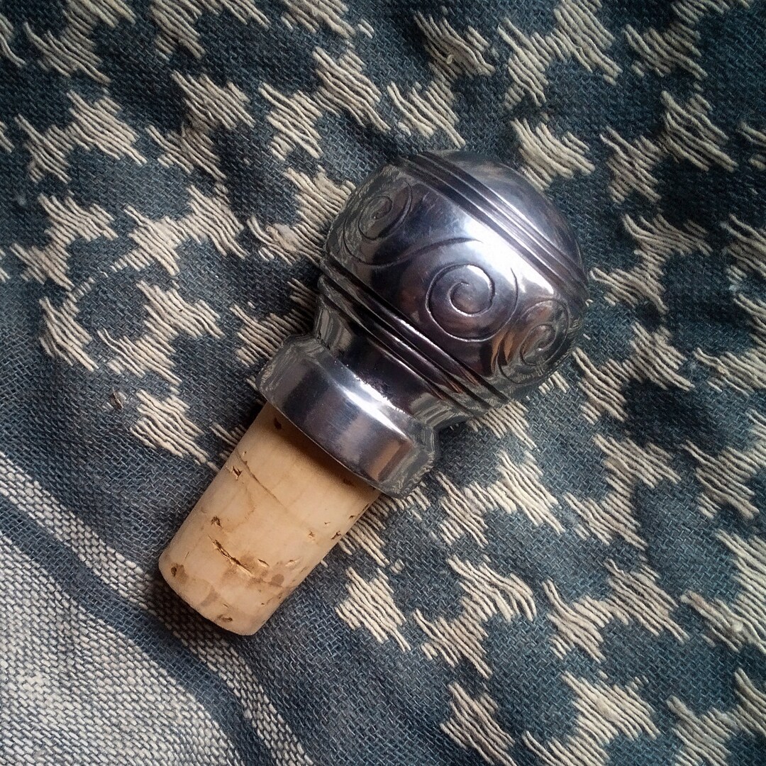 Retro Spiral Wave Wine Stopper - Etsy