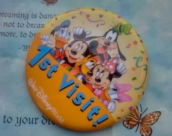 Disneyland First Visit Pin - Etsy