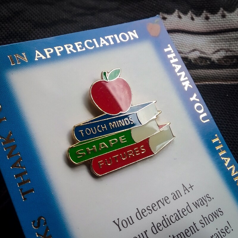 Teacher Pin - Etsy