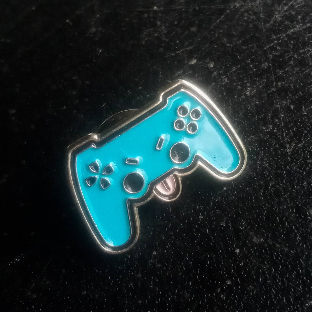 Video Game Controller Enamel Pin - Etsy