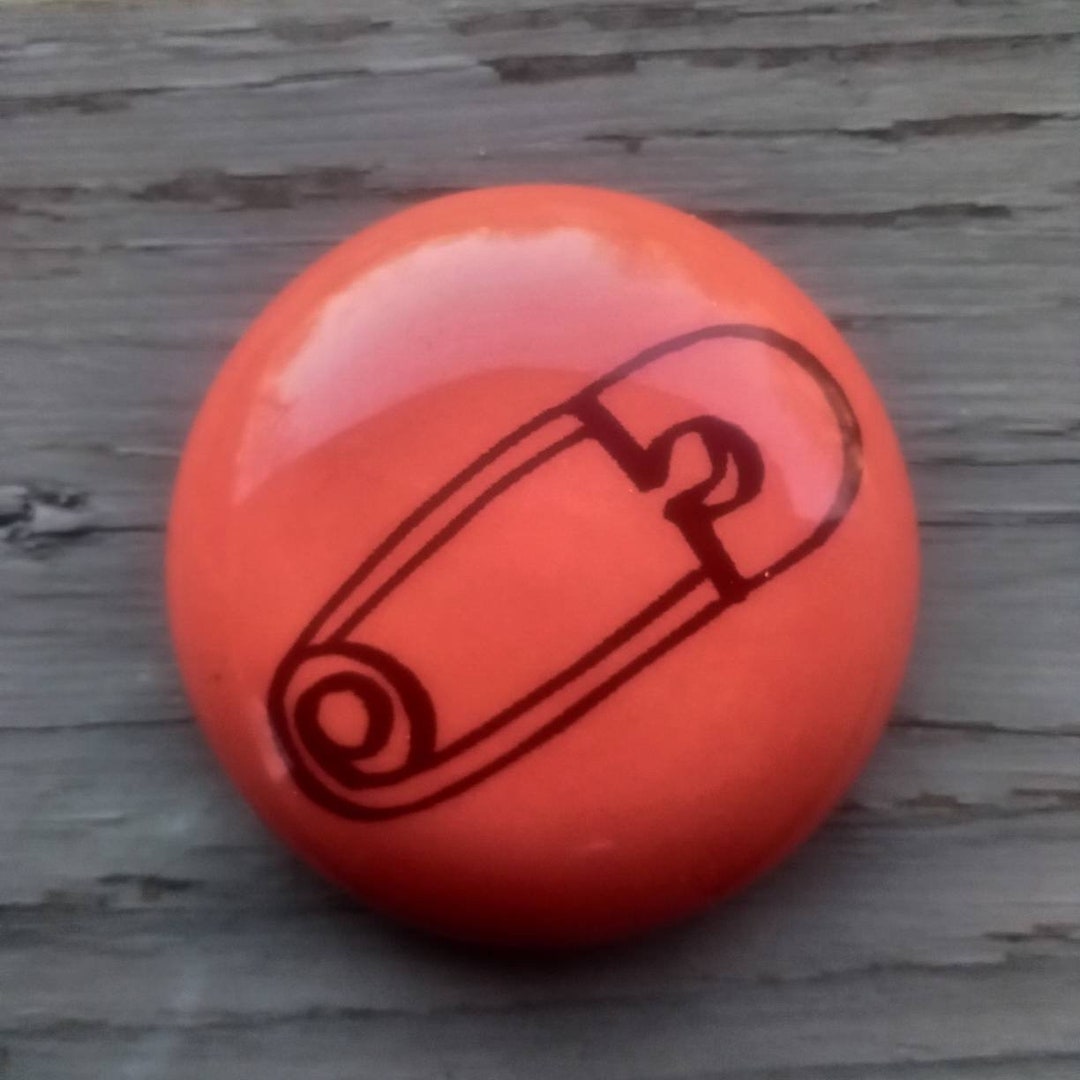 Vintage Ceramic Safety Pin Refrigerator Magnet - Etsy