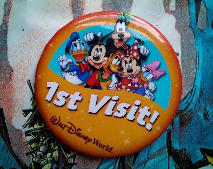 Walt Disney World First Visit Graphic Pin - Etsy
