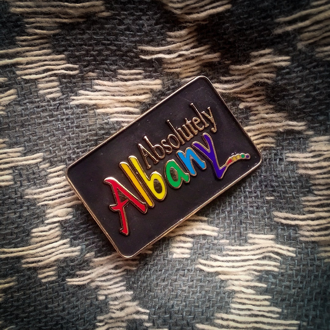 Absolute Albany Rainbow Pride Lapel Pin - Etsy