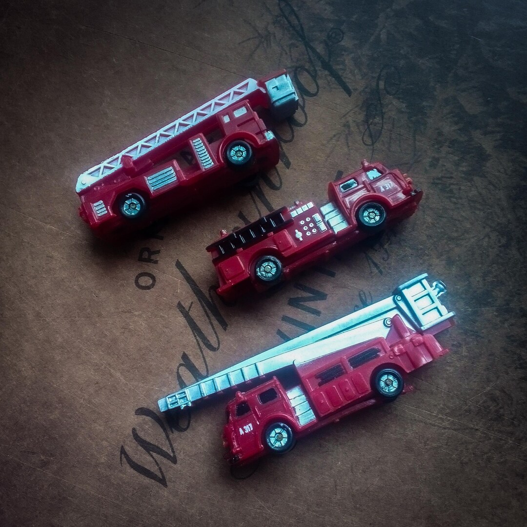Retro Funrise Fire Fighter Truck Set - Etsy
