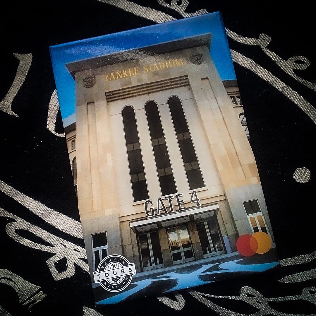 Yankee Stadium Gate 4 Magnet - Etsy