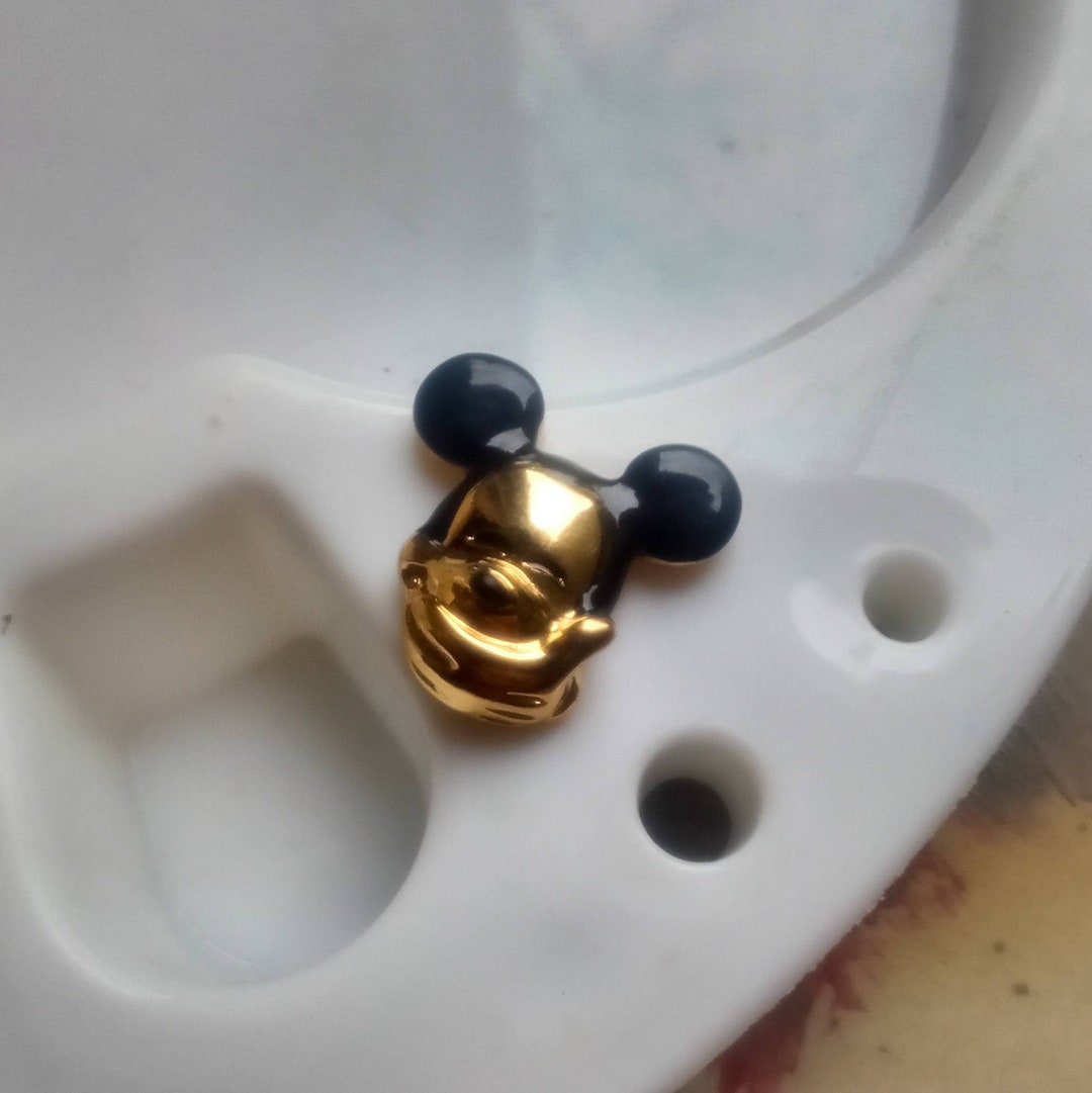 Vintage Mickey Mouse Tie Tack - Etsy