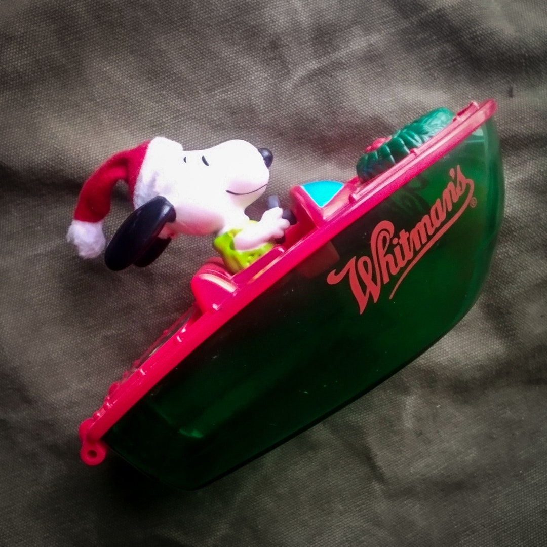 Whitmans Snoopy Peanuts Boat Box - Etsy