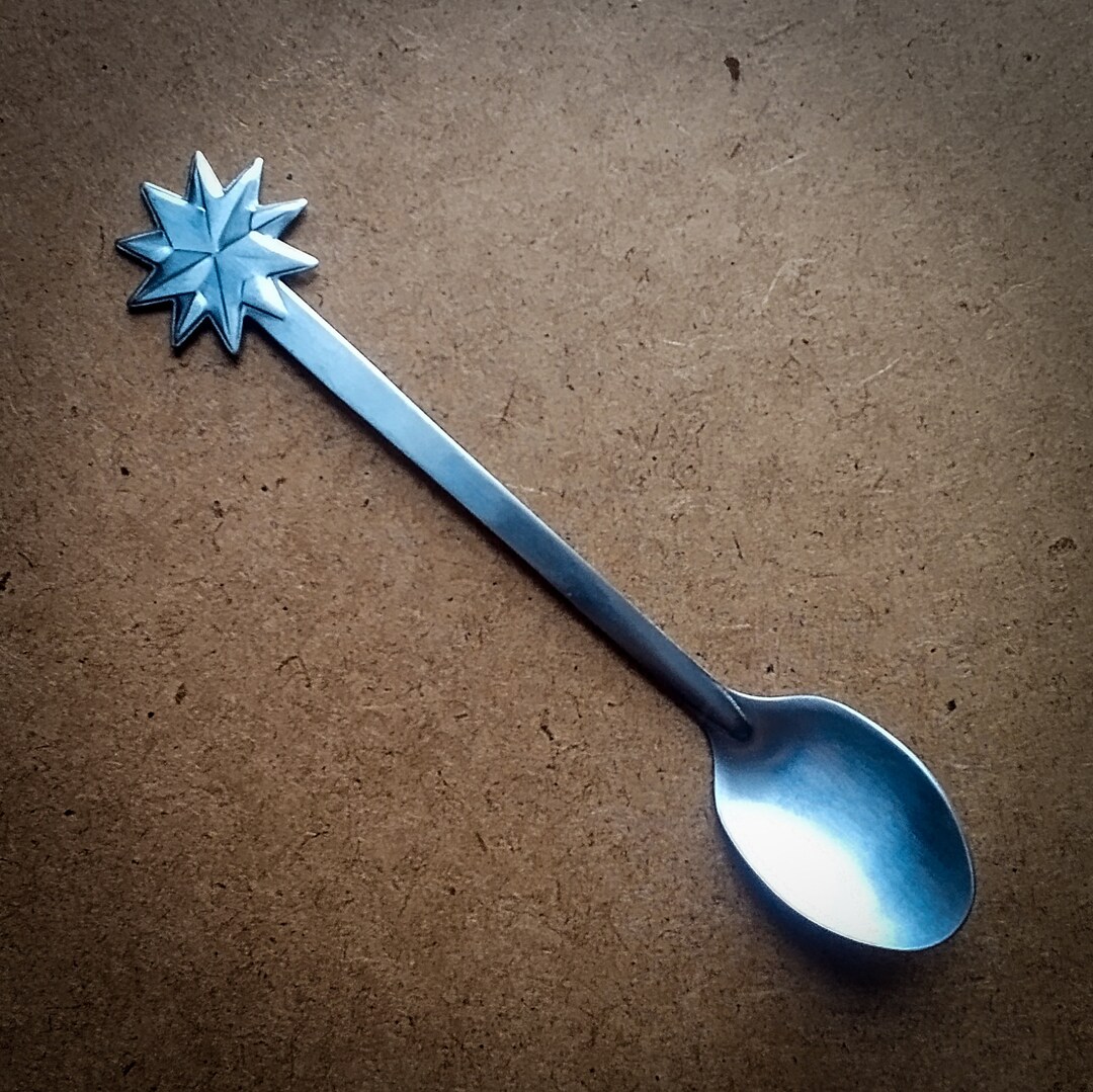 North Star Vintage Baby Spoon - Etsy