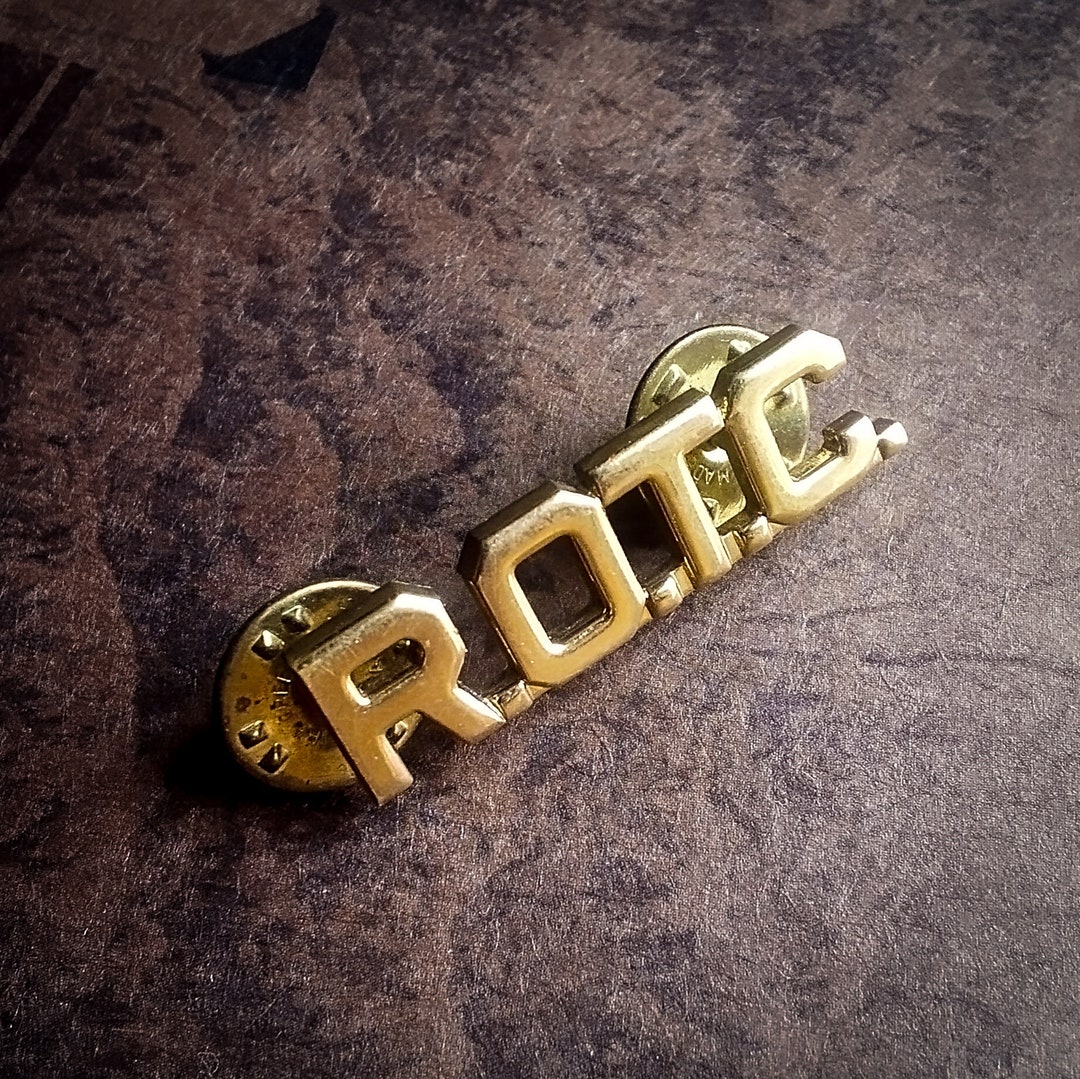 US Military ROTC Collar Pin - Etsy
