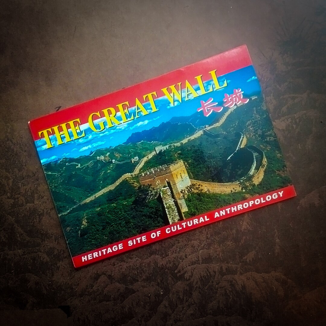 Vintage Great Wall of China Postcard Set - Etsy