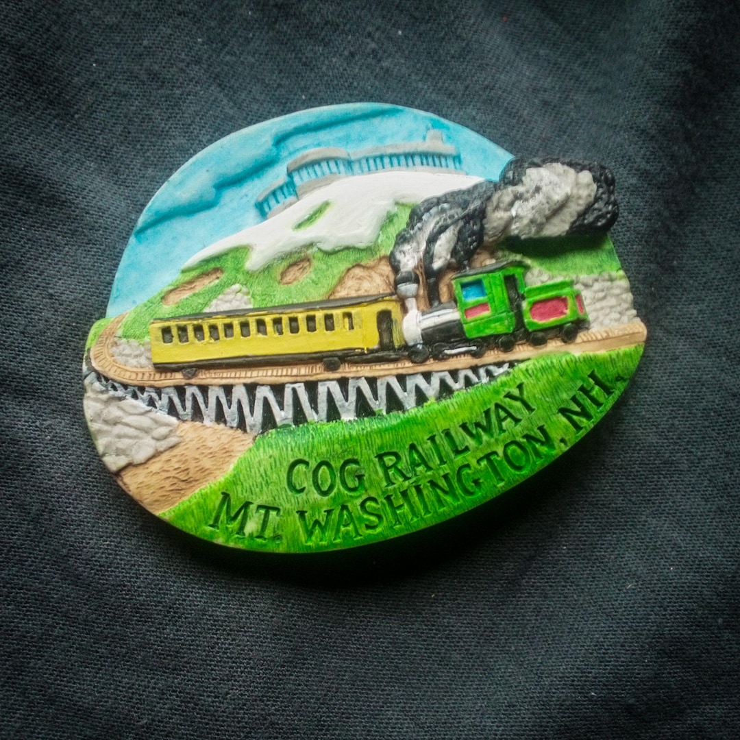 COG Railway Mt Washington Locomotive Magnet - Etsy