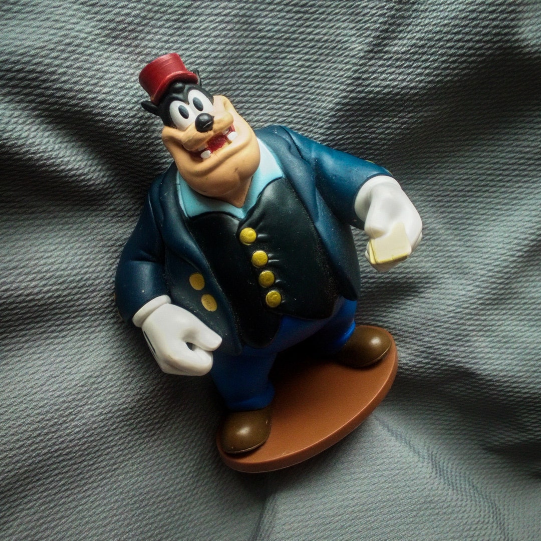 Vintages Disney Brutus Railroad Conductor Figurine - Etsy