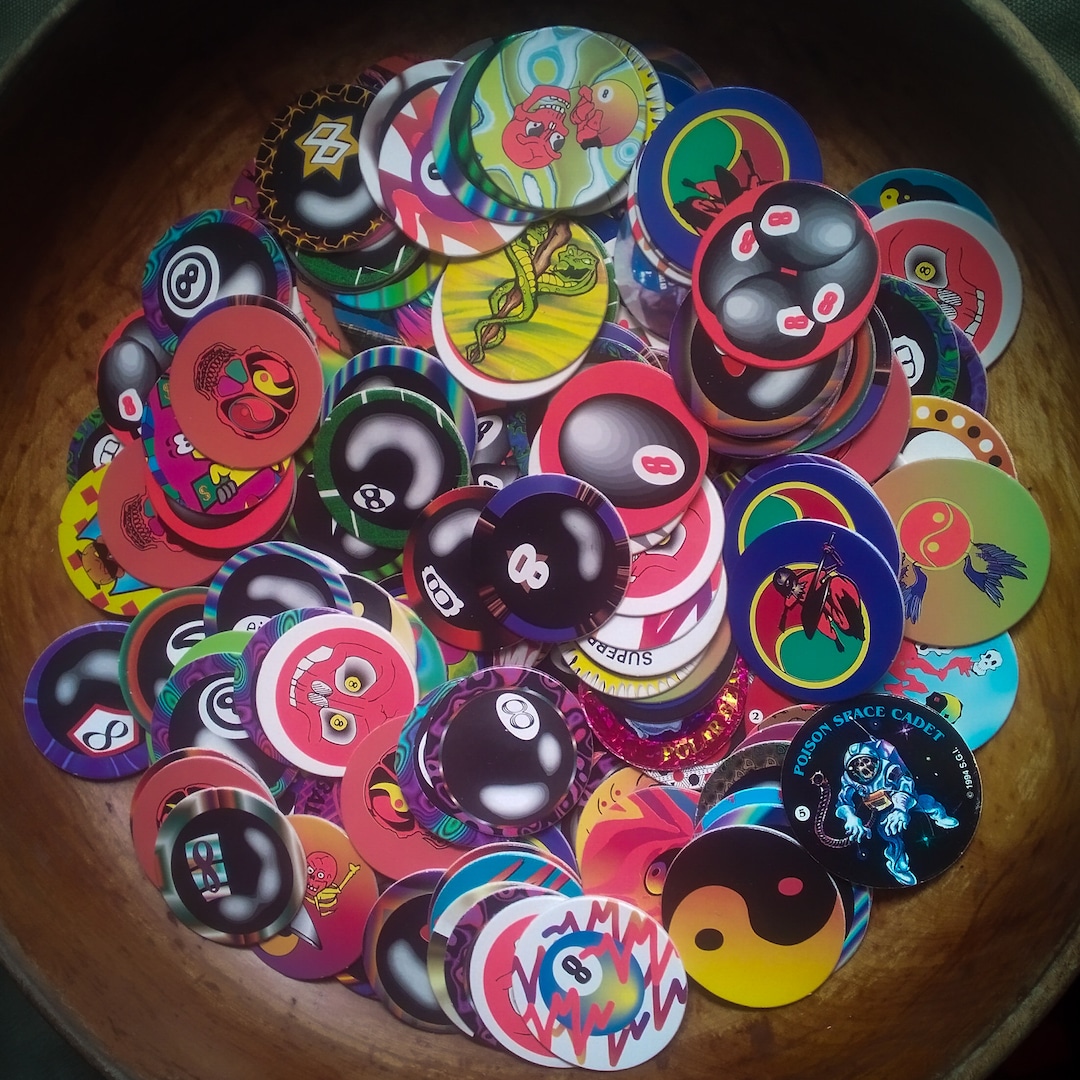 Vintage Pogs and Slammers Original 90s Playset - Etsy