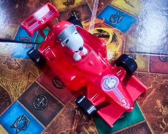 Snoopy Formula 1 - Etsy