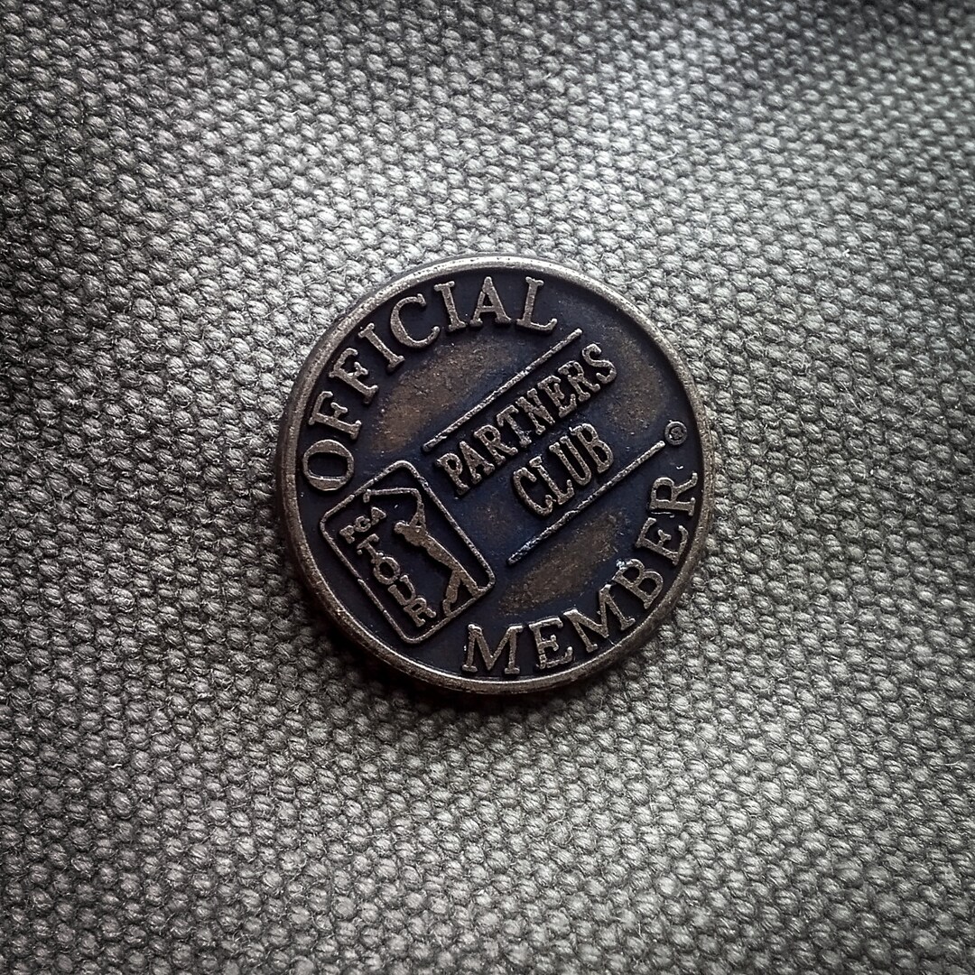 Vintage PGA Partners Club Membership Coin - Etsy
