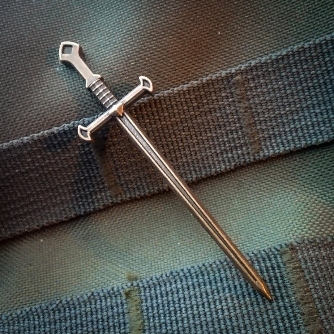 LOR Sword of Narsil Metal Miniature - Etsy